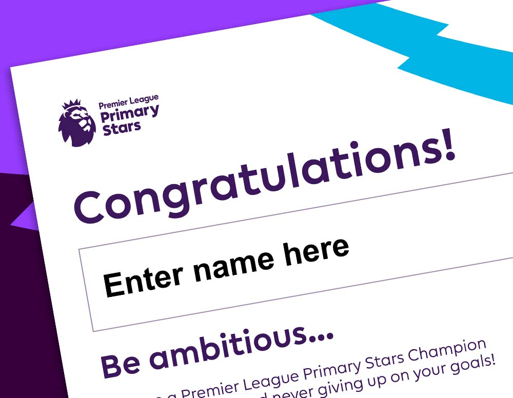 Premier League Primary Stars | Using the Premier League Values in PE
